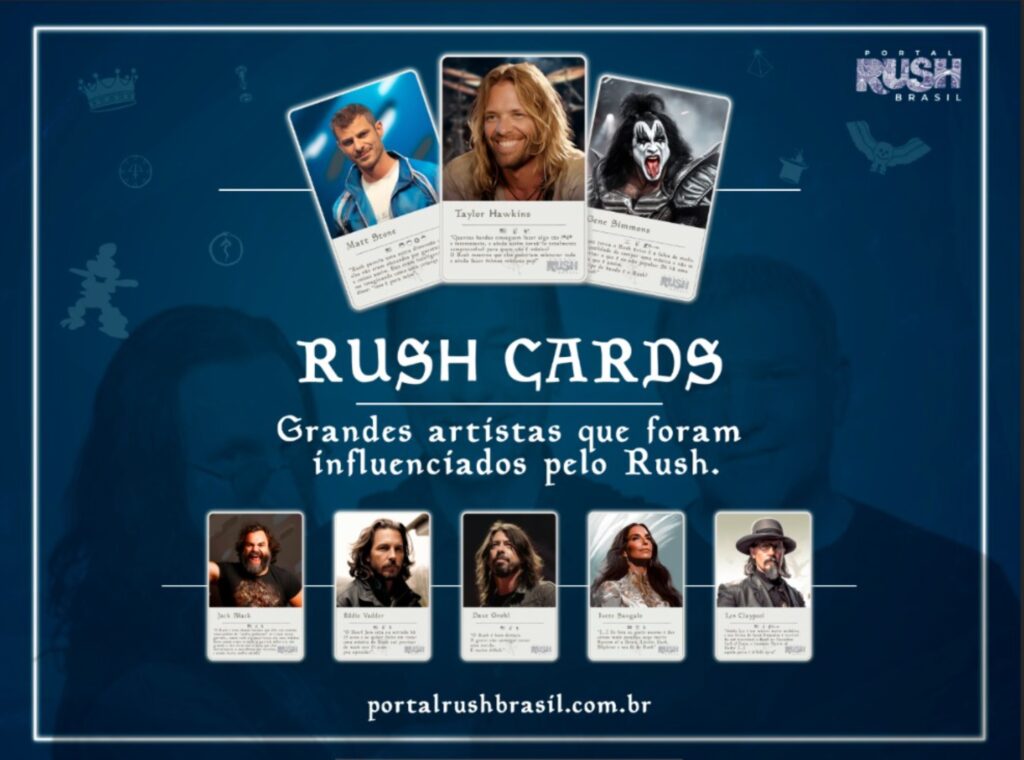 RUSH CARDS: Qual é o tamanho da influência do Rush? - Portal Rush Brasil